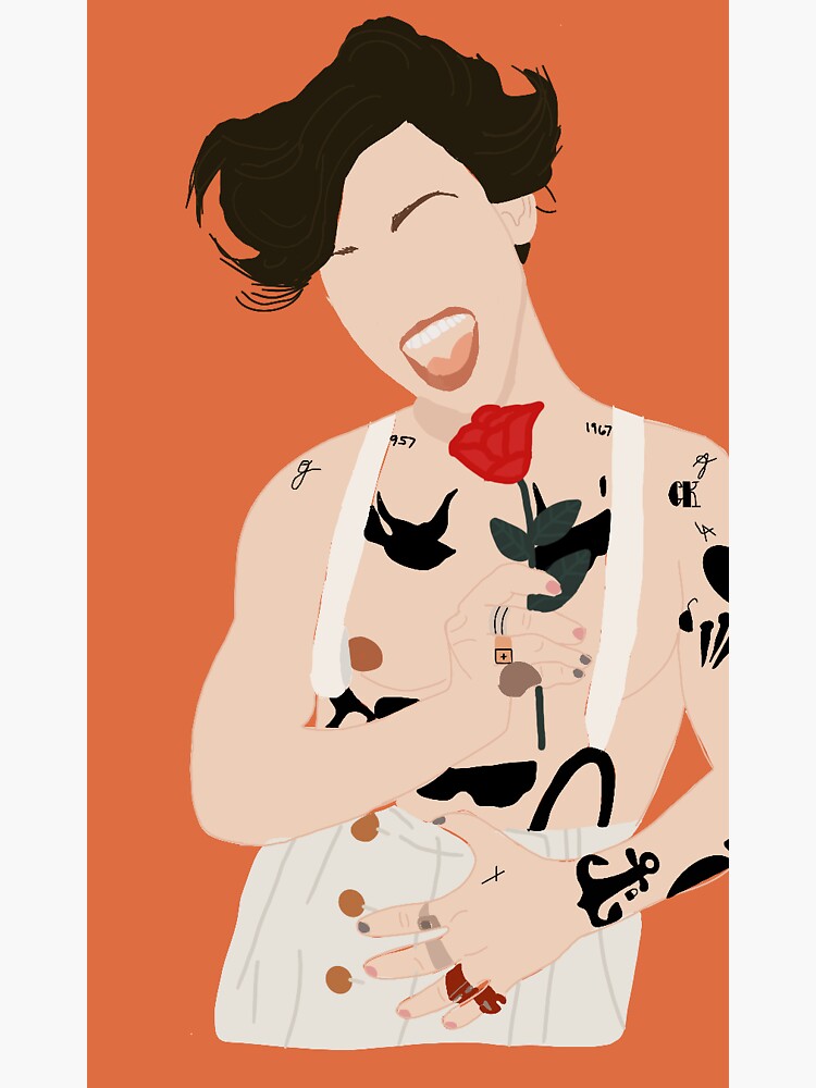"Harry Styles Pop art " Sticker by Kayellis | Redbubble