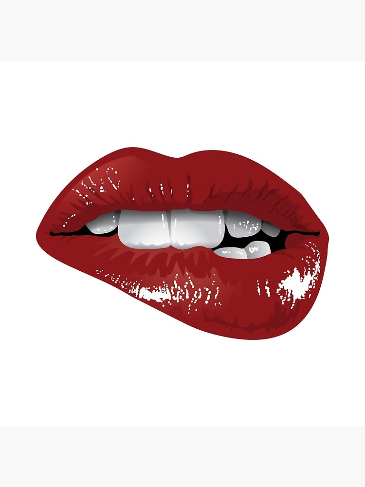 Sexy Mouth Poster For Sale By Lacm2020 Redbubble