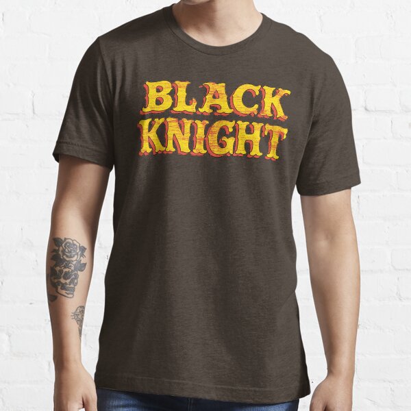 "Black Knight retro logo" T-shirt for Sale by misterpace | Redbubble ...