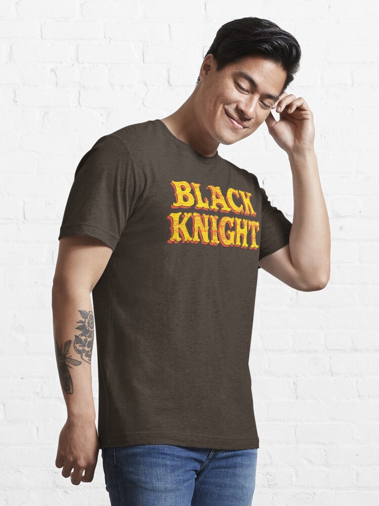"Black Knight retro logo" T-shirt for Sale by misterpace | Redbubble ...