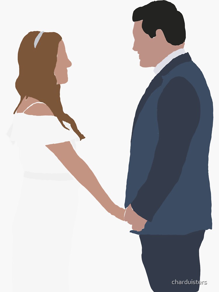 "Jo and alex karev wedding" Sticker by charduisters | Redbubble