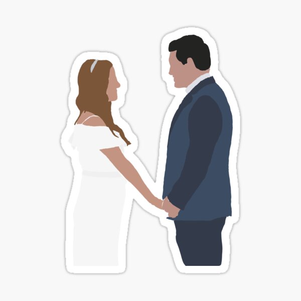 "Jo and alex karev wedding" Sticker by charduisters | Redbubble