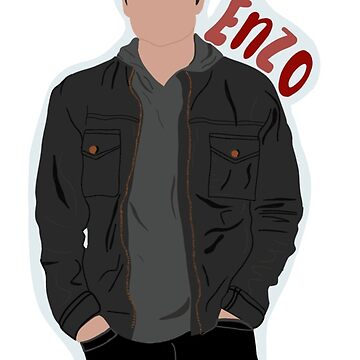 "Enzo" Sticker for Sale by claysus | Redbubble
