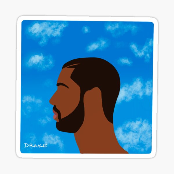 "Drake Album Drawing" Sticker for Sale by KJss | Redbubble
