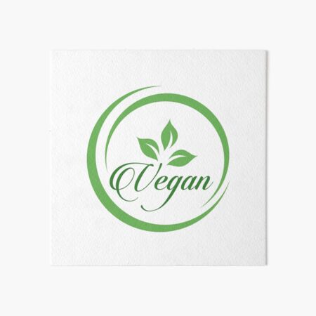 "Vegan cursive text symbol with green leaves for organic Vegetarian ...