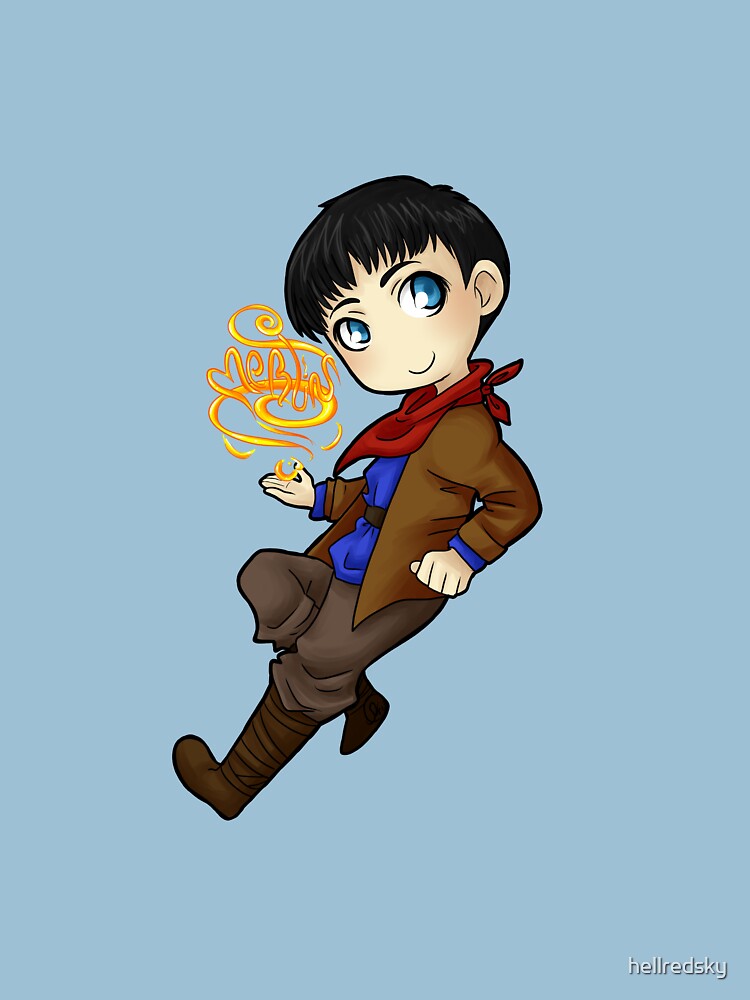 "Merlin " T-shirt for Sale by hellredsky | Redbubble | merlin t-shirts ...
