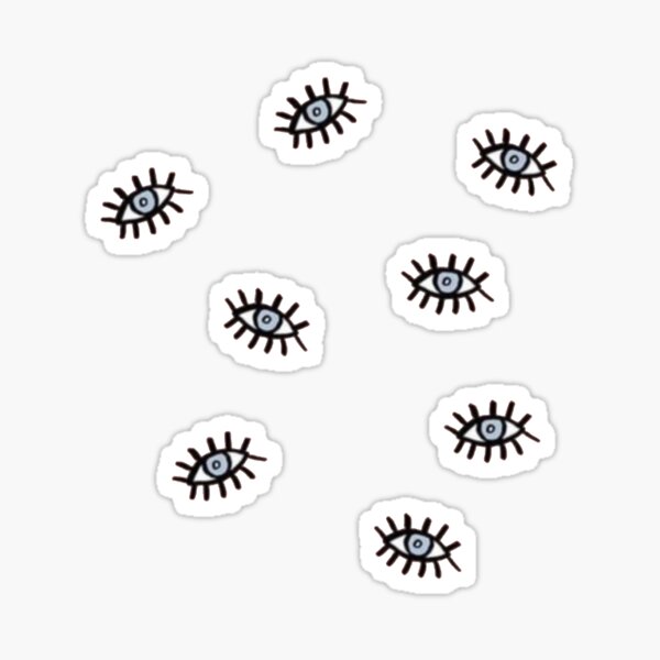"Eye Pack" Sticker by ashleybisson | Redbubble