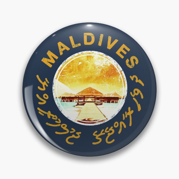Pin Malediven Agua Y