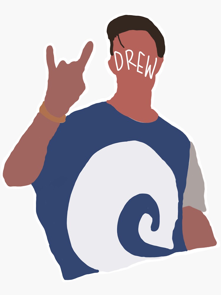 "drew starkey outer banks" Sticker by carolinemckenz | Redbubble