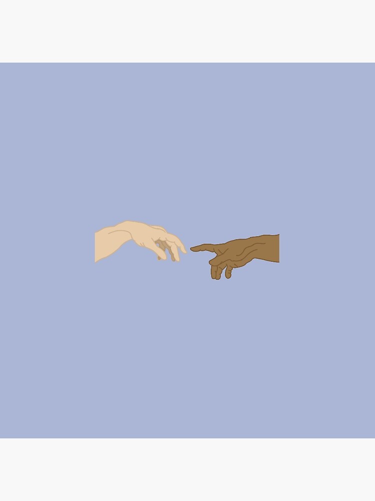 "touching hands aesthetic sticker" Pin for Sale by sammysword | Redbubble