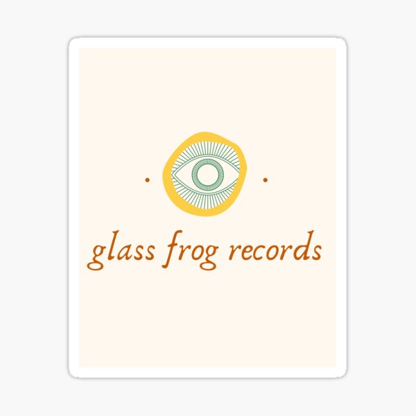 "Glass Frog Logo" Sticker by glassfrogmcr | Redbubble