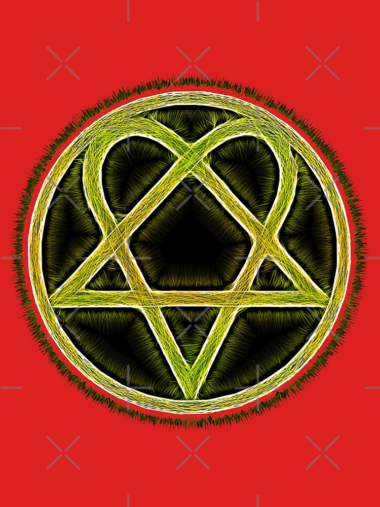 "Heartagram" T-shirt for Sale by eyevoodoo | Redbubble | him t-shirts ...