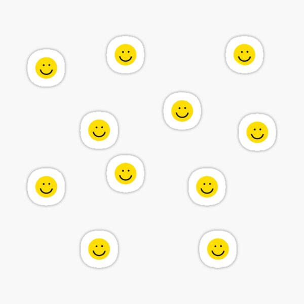 "Smiley Face Pack" Sticker by ashleybisson | Redbubble