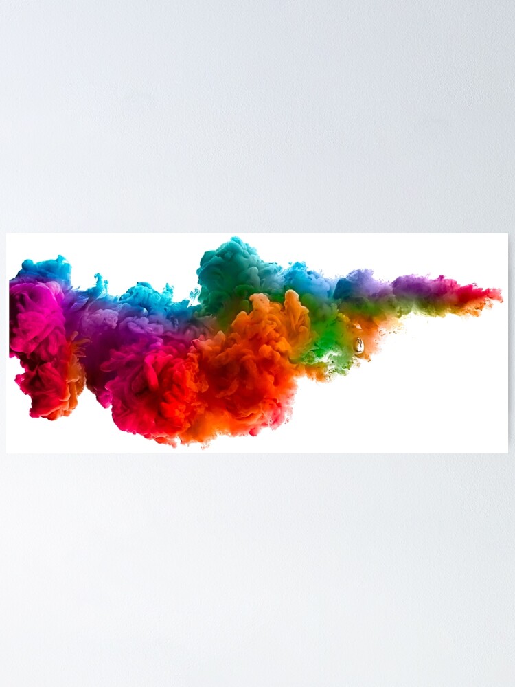 "Colorful clouds" Poster for Sale by matrixvip | Redbubble