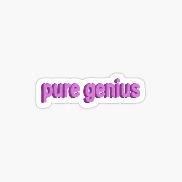 Pure Genius Gifts & Merchandise | Redbubble