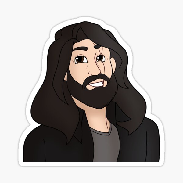 "Jeff" Sticker for Sale by trickstersheir | Redbubble