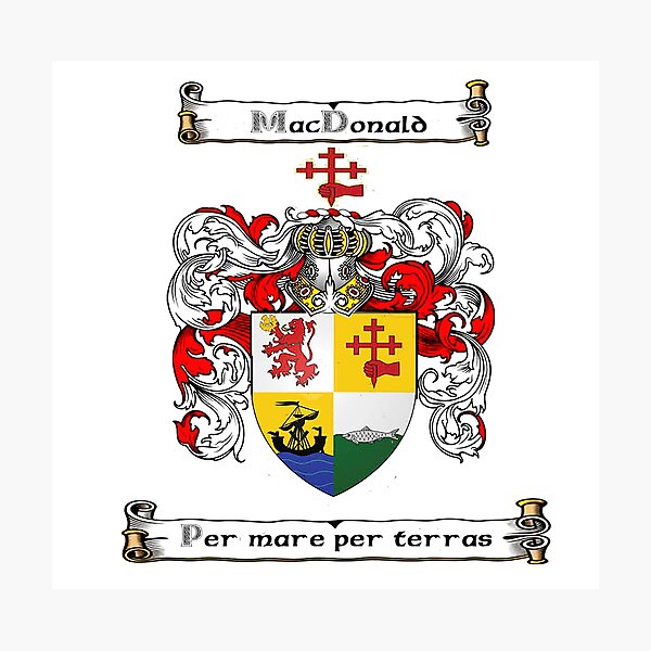 Family Crest Motto Photographic Prints | Redbubble