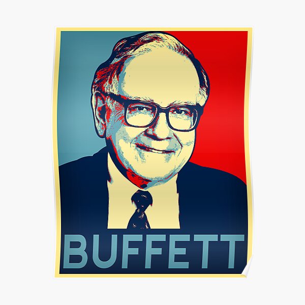 Warren Buffett Posters | Redbubble