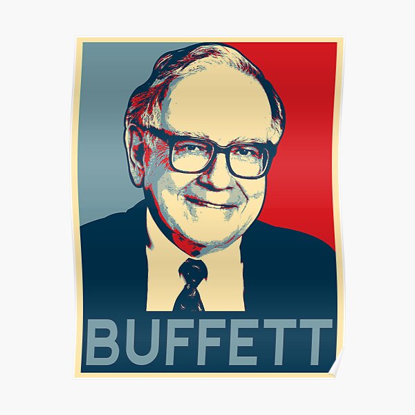 Warren Buffett Posters | Redbubble