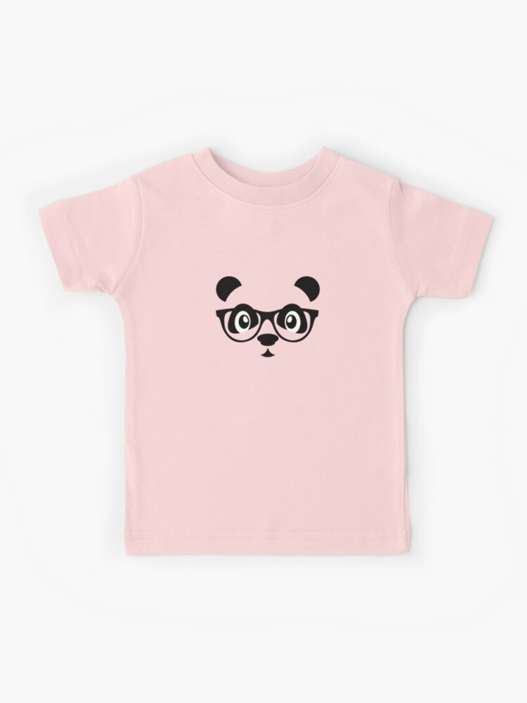 "Cute nerd panda" Kids T-Shirt for Sale by Cheesybee | Redbubble