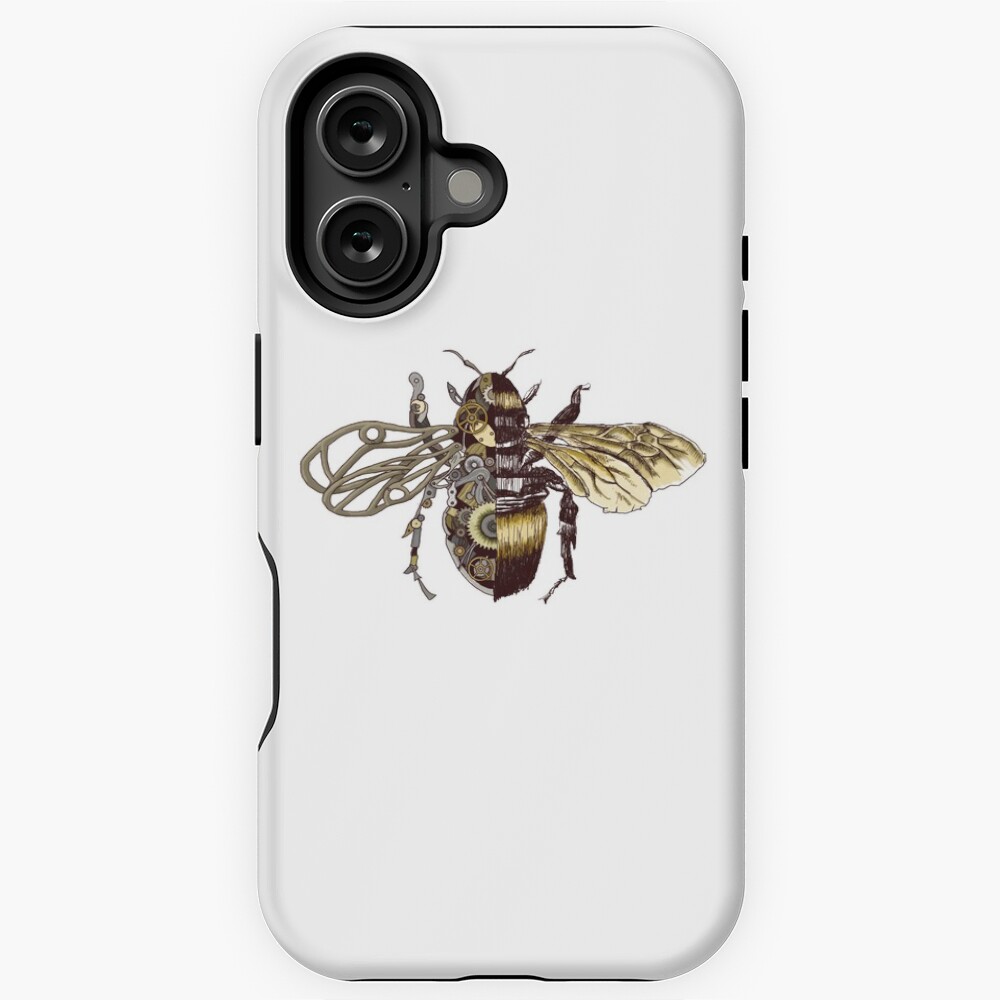 "Clockwork Bee " Sticker for Sale by mainlyruby | Redbubble