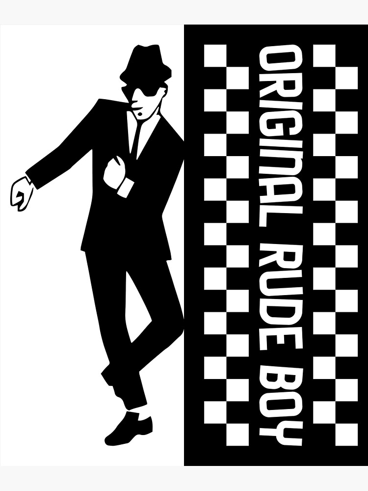 "Original Rude Boy" Canvas Print for Sale by retro-typo | Redbubble