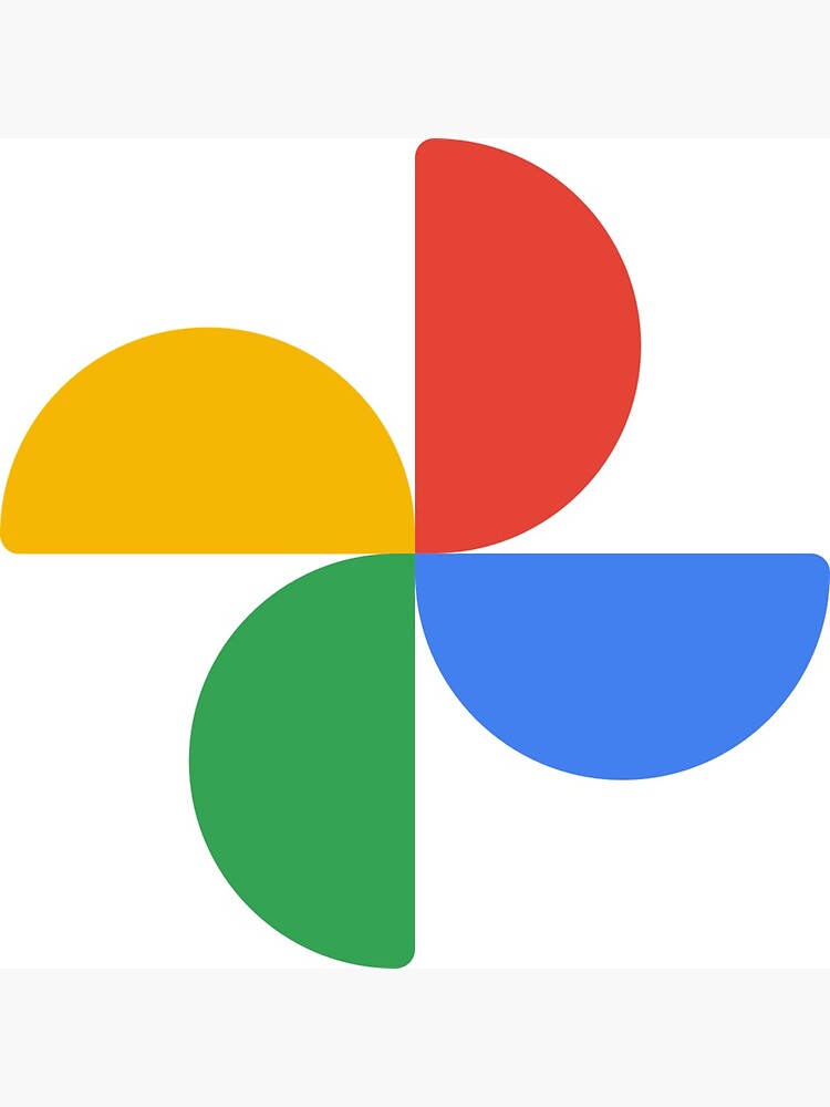 "Google Photos Sticker (New Logo 2020)" Poster by Licensed | Redbubble