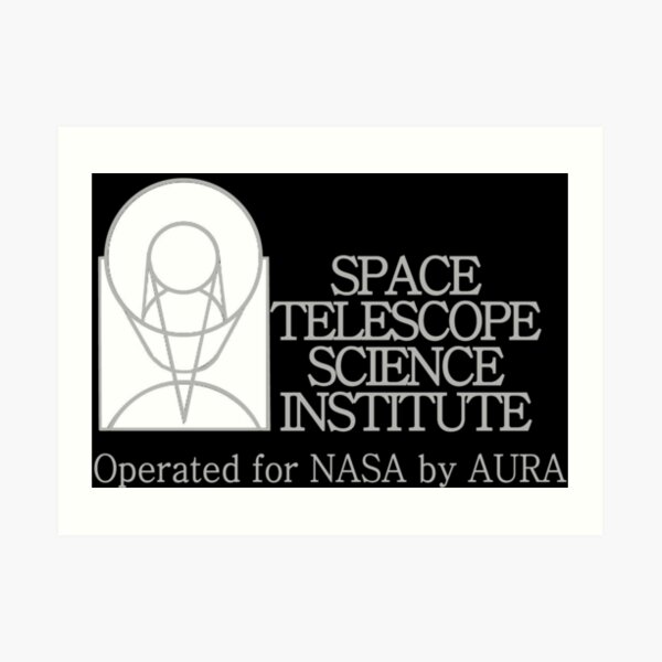 "STSCI Logo for Dark Colors" Art Print for Sale by Spacestuffplus ...
