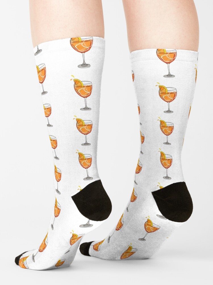 Socken for Sale mit "Aperol Spritz" von sugarandcane | Redbubble