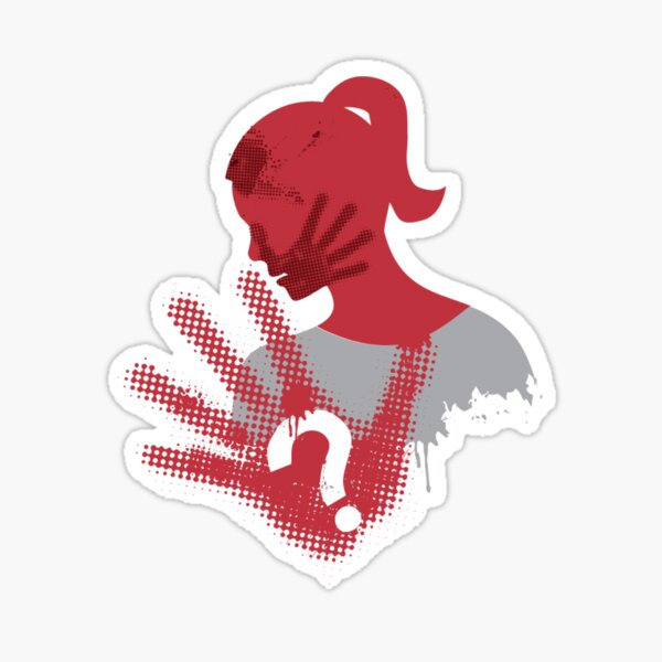 "NO Violence" Sticker for Sale by abdelouadoudbar | Redbubble