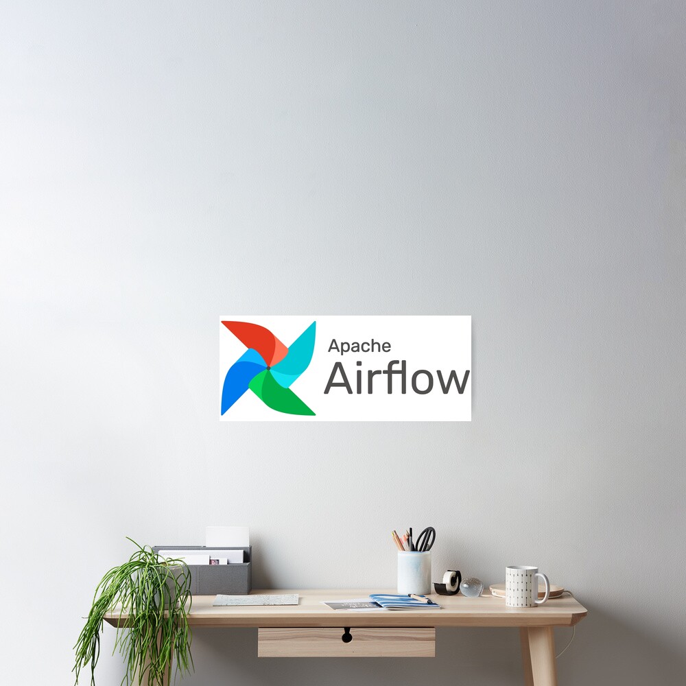 "Apache Airflow" Sticker for Sale by Apache Community Development | Redbubble