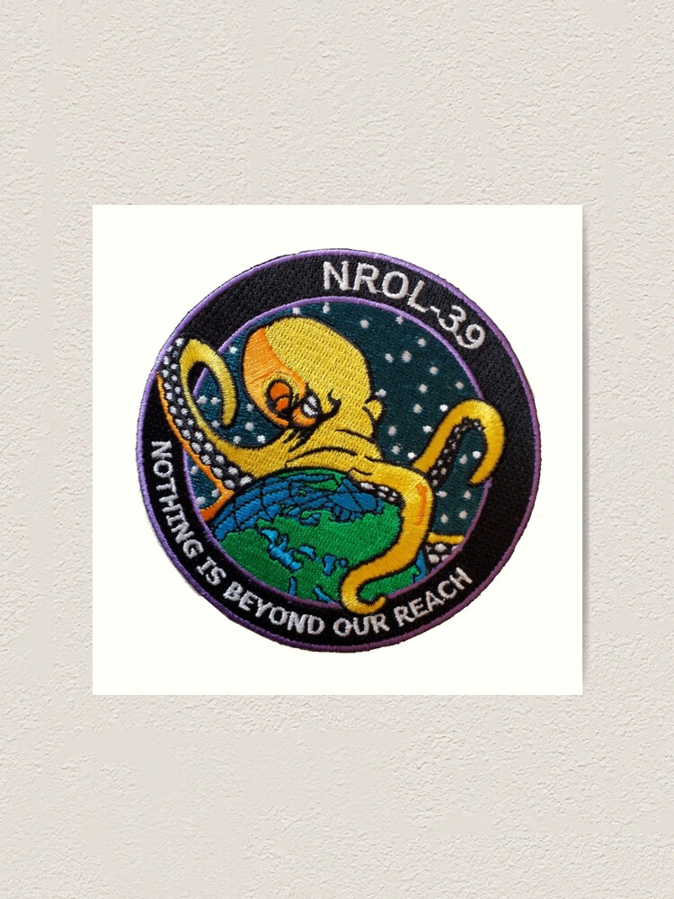"NROL-39 Program Logo" Art Print by Spacestuffplus | Redbubble