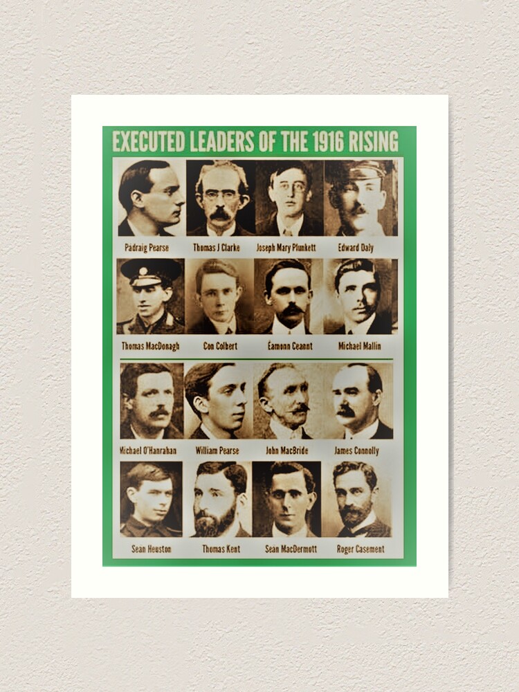 "The Easter Rising Leaders " Art Print for Sale by DOCFFC | Redbubble