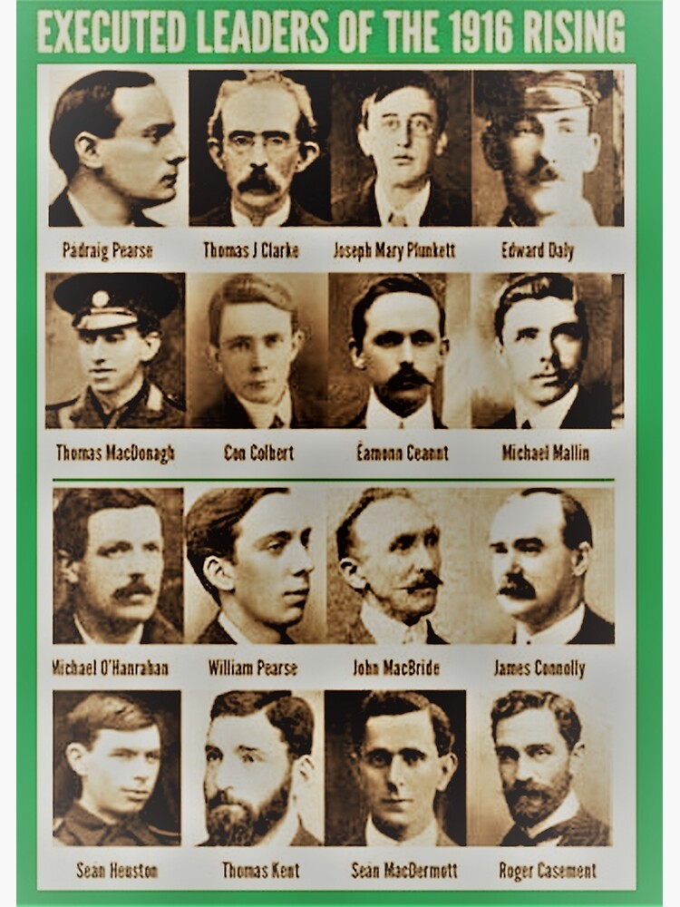 "The Easter Rising Leaders " Art Print for Sale by DOCFFC | Redbubble