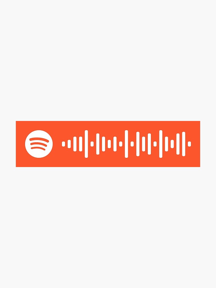"Ed Sheeran Spotify Artist Code" Sticker by kate-makes | Redbubble