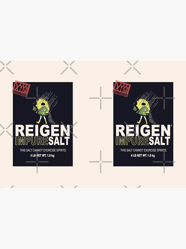 "Reigen's Impure Salt" Hardcover Journal for Sale by Antilogist | Redbubble