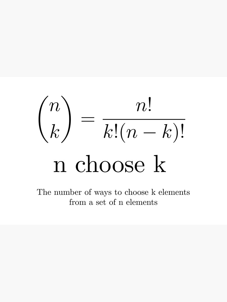 N Choose K PDF) THE BINOMIAL COEFFICIENT C(n, X) FOR ARBITRARY X
