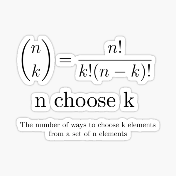 N Choose K PDF) THE BINOMIAL COEFFICIENT C(n, X) FOR ARBITRARY X