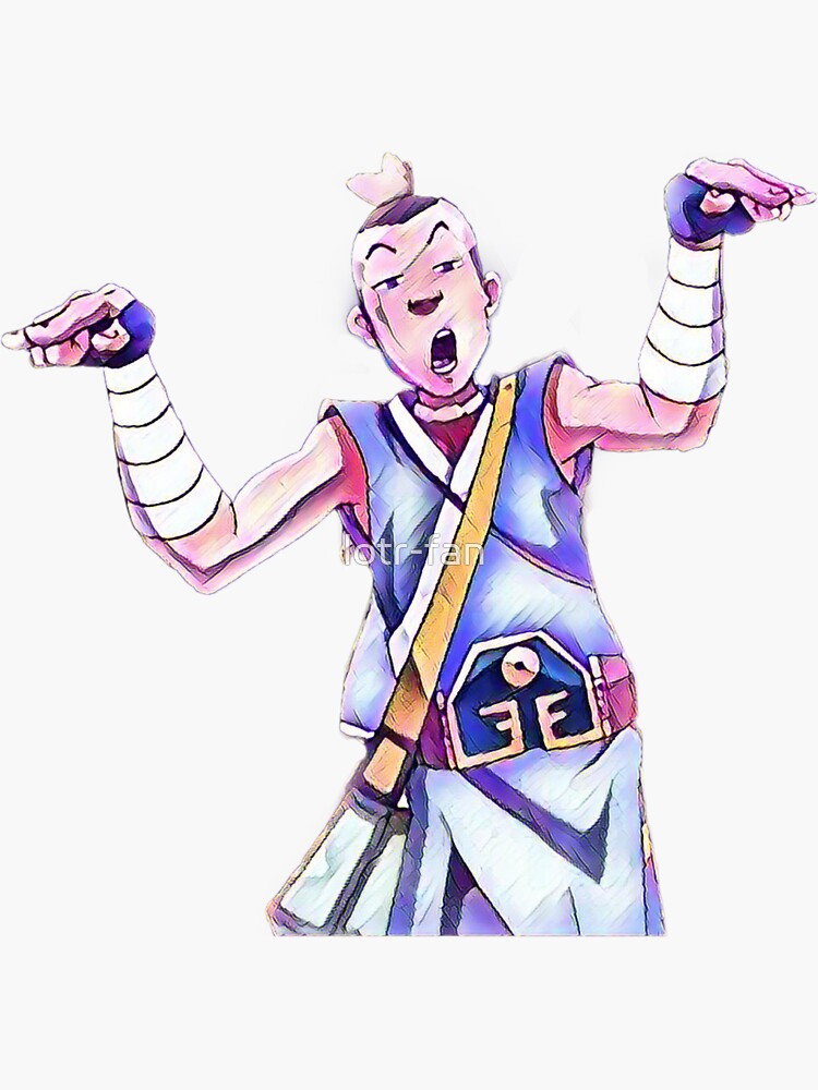 "Avatar TLA: "Watertribe"" Sticker for Sale by lotr-fan | Redbubble