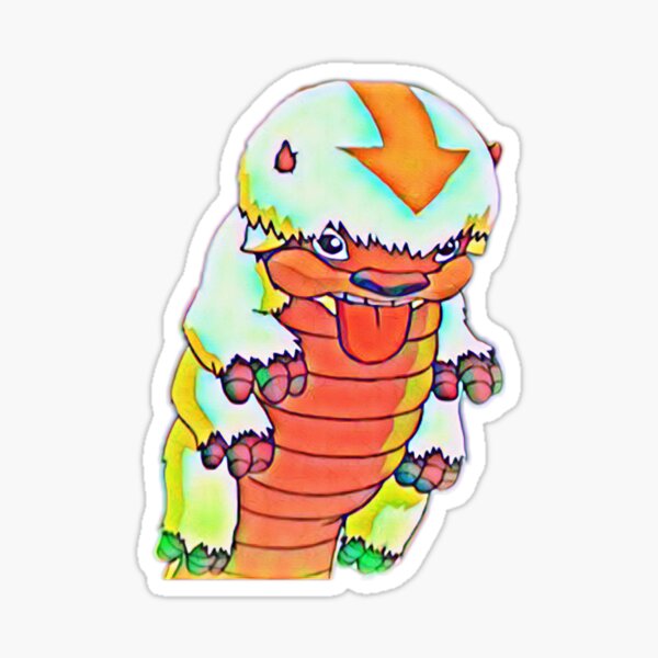 "Avatar TLA: Appa" Sticker for Sale by lotr-fan | Redbubble
