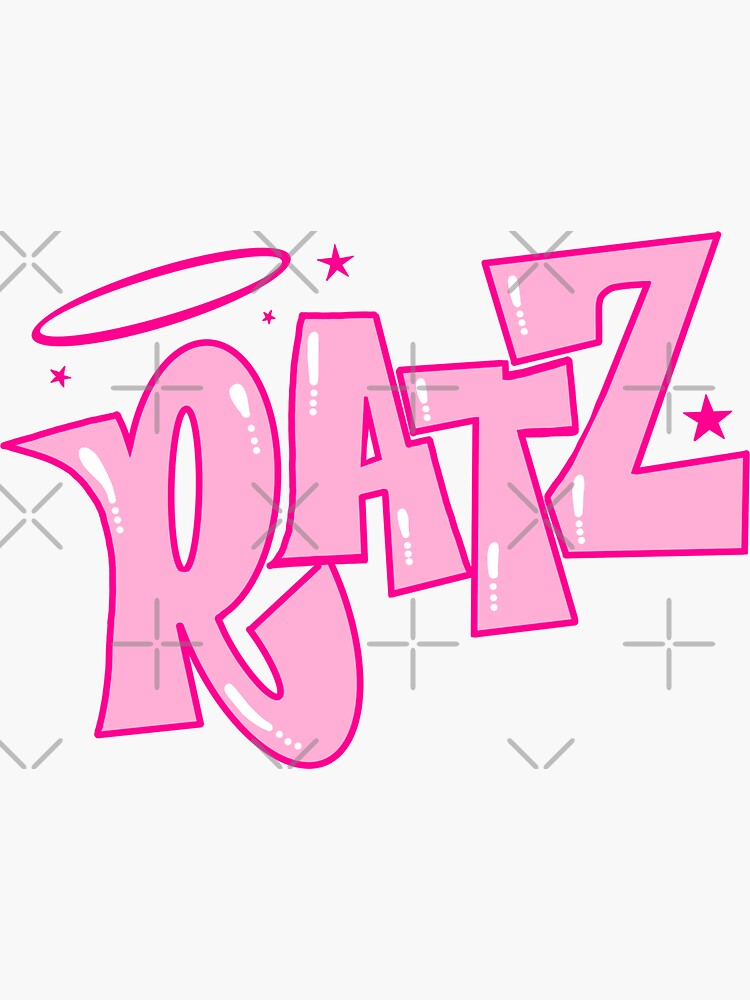 "Ratz (bratz inspired) " Sticker by Breanaaortizz | Redbubble