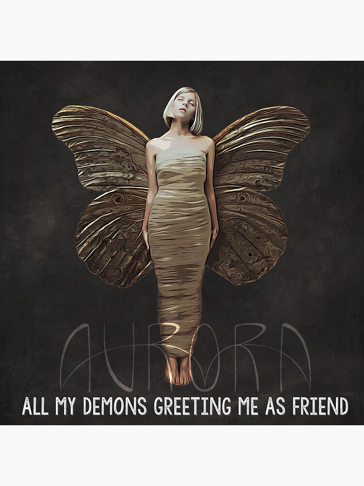 "All My Demons" Poster for Sale by isaacfigalf07 | Redbubble