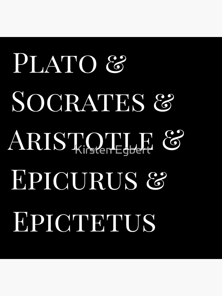 "Greek Philosophers" Sticker for Sale by Dawnken2001 | Redbubble