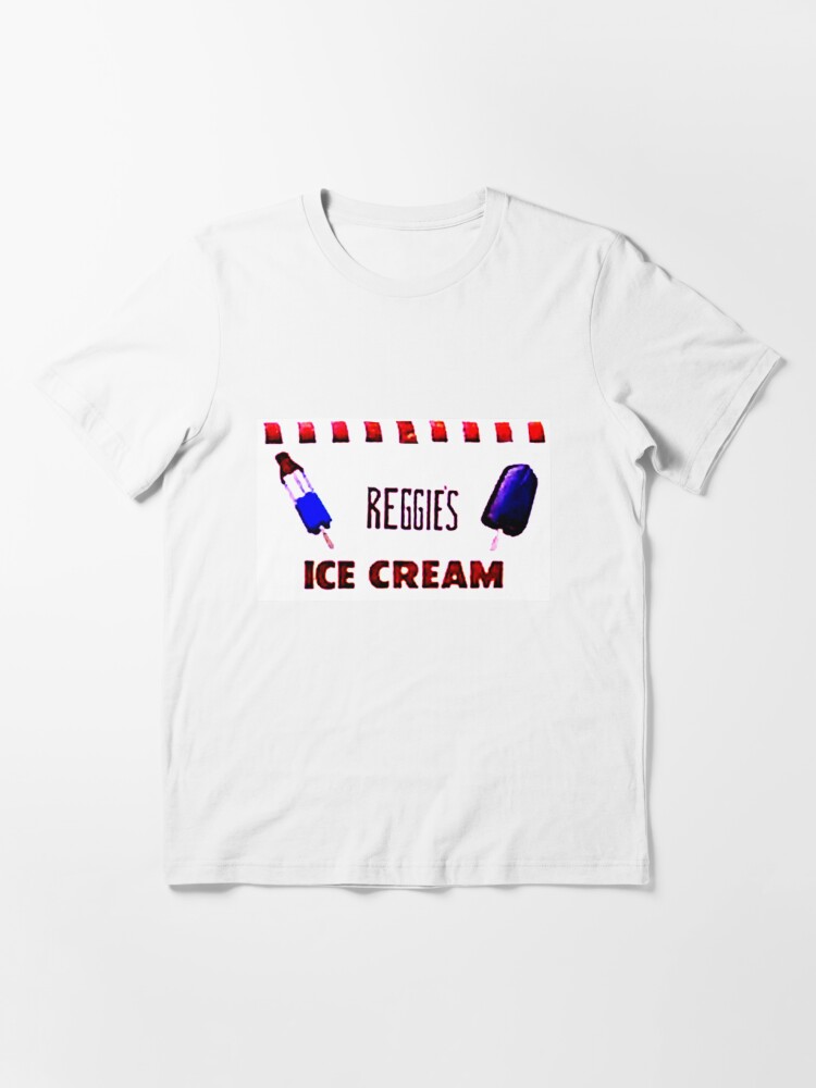 "Reggie's Ice Cream" Essential T-Shirt for Sale by SynthOverlord ...