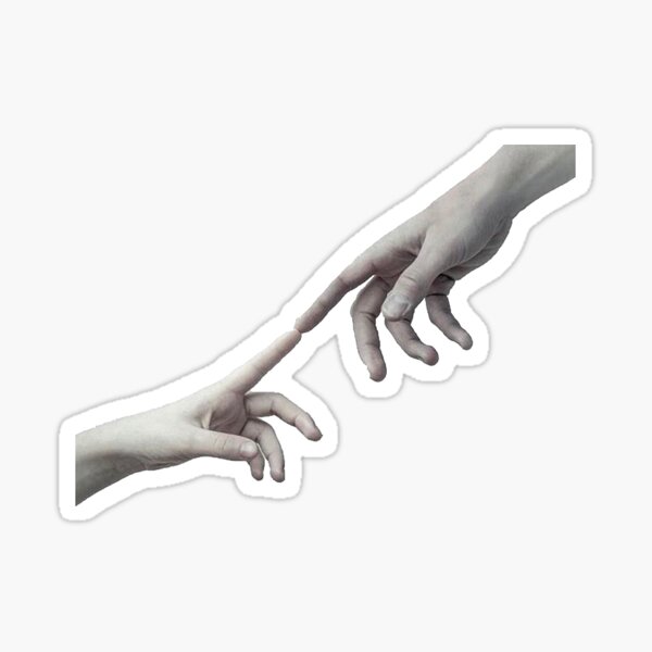 "Roman hands" Sticker by keaghen | Redbubble