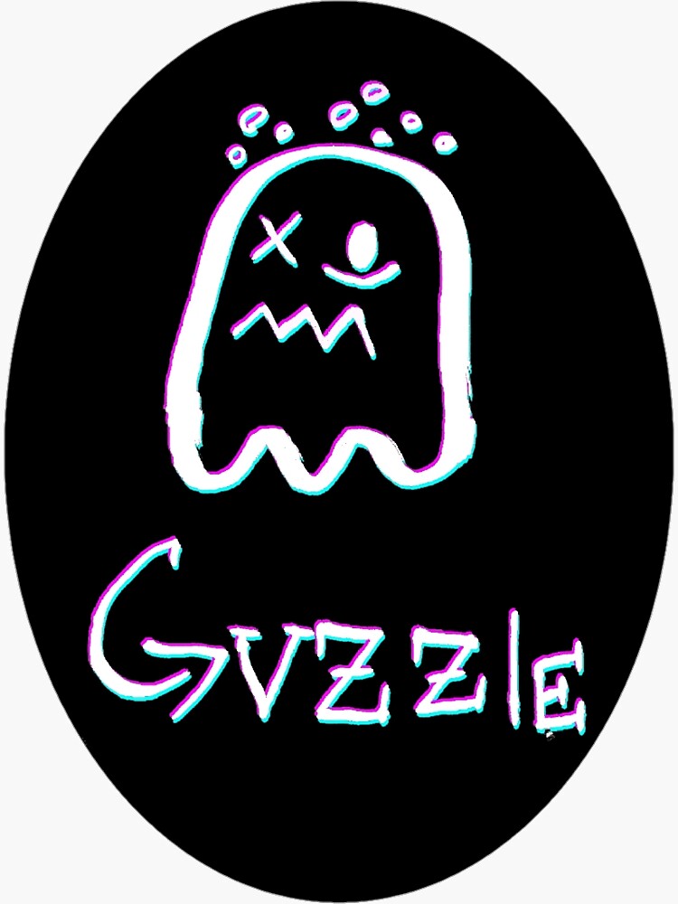 "Guzzle The Ghost" Sticker by SmeachThePeach | Redbubble
