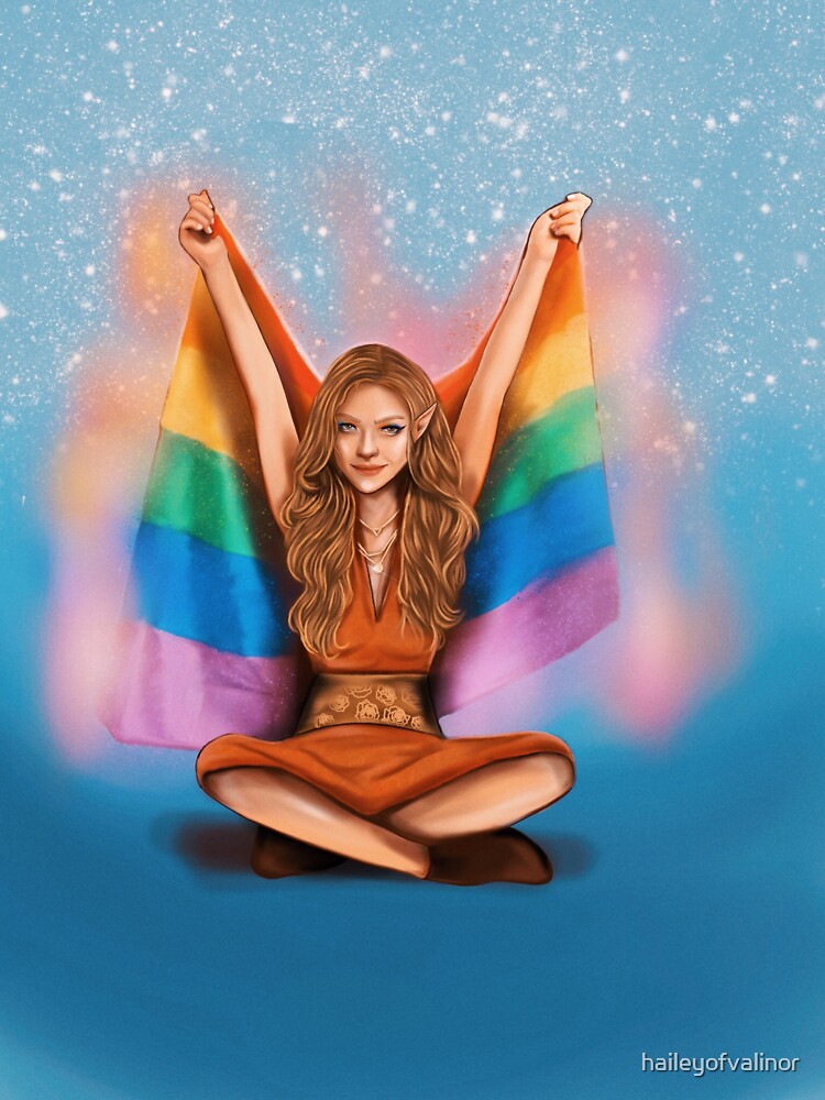 "ACOTAR--Mor Pride Flag Art" Sticker for Sale by haileyofvalinor ...