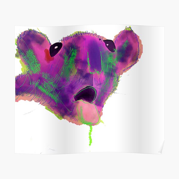 "Radioactive rat" Poster by PeterSamwell | Redbubble