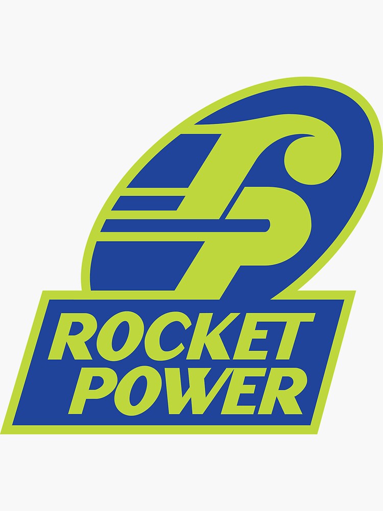 "Rocket Power" Sticker for Sale by sourpoo | Redbubble