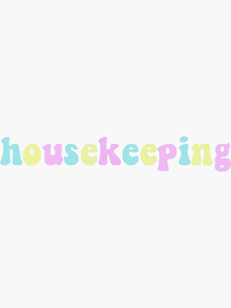 "JJ Outer Banks Housekeeping" Sticker for Sale by laylaaaryannn | Redbubble